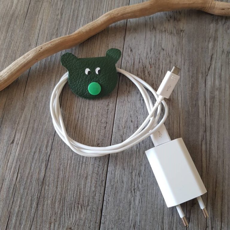 Accroche câble Ours - Tatagiboule